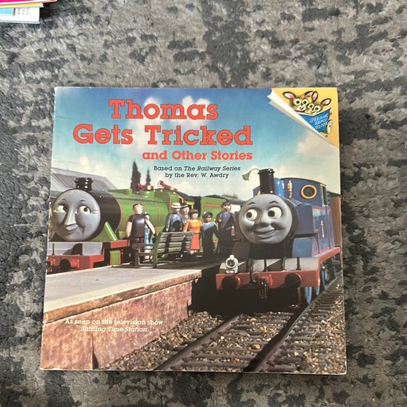 Scholastic | Toys | Thomas Friends Blue Storybook | Poshmark